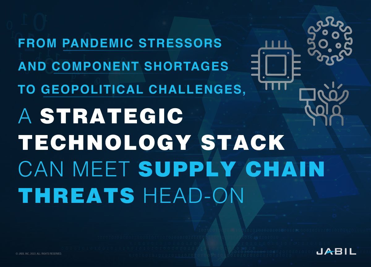 Supply Chain Technology Stack: A Digital Roadmap to Resilience | Jabil
